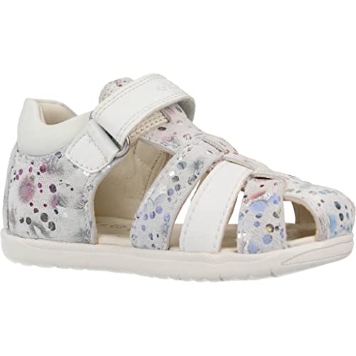 Geox Baby Boy's Sandal Macchiagi 3 (Infant/Toddler) Off-White 21 (US 5.5 Toddler) M