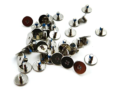 Nylok Patch Flat Phillips Head M2.5x4mm Screws 925 Pieces Package MS25040IE91 Compatible Replacement Spare Part for HP Compatible and Other Systems