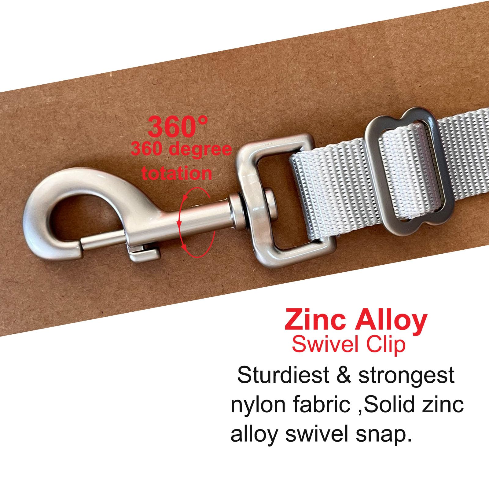 Horse Blanket Sheet Leg Straps, Adjustable Horse Leg Replacement Straps,with Metal Double Swivel Snaps, Adjustable Length from 24 to 42 Inch (Two Side Snaps),Silver 2 PCS