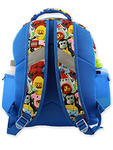 Lego Minifigures Boy's Girl's 16 Inch School Backpack (One Size, Lego Minifigures)