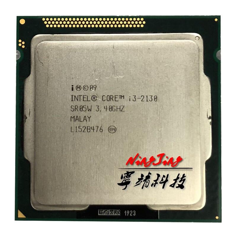 SAAKO Core i3-2130 3.4 GHz Dual-Core CPU Processor 65W LGA 1155 Making Computers Process Data Faster
