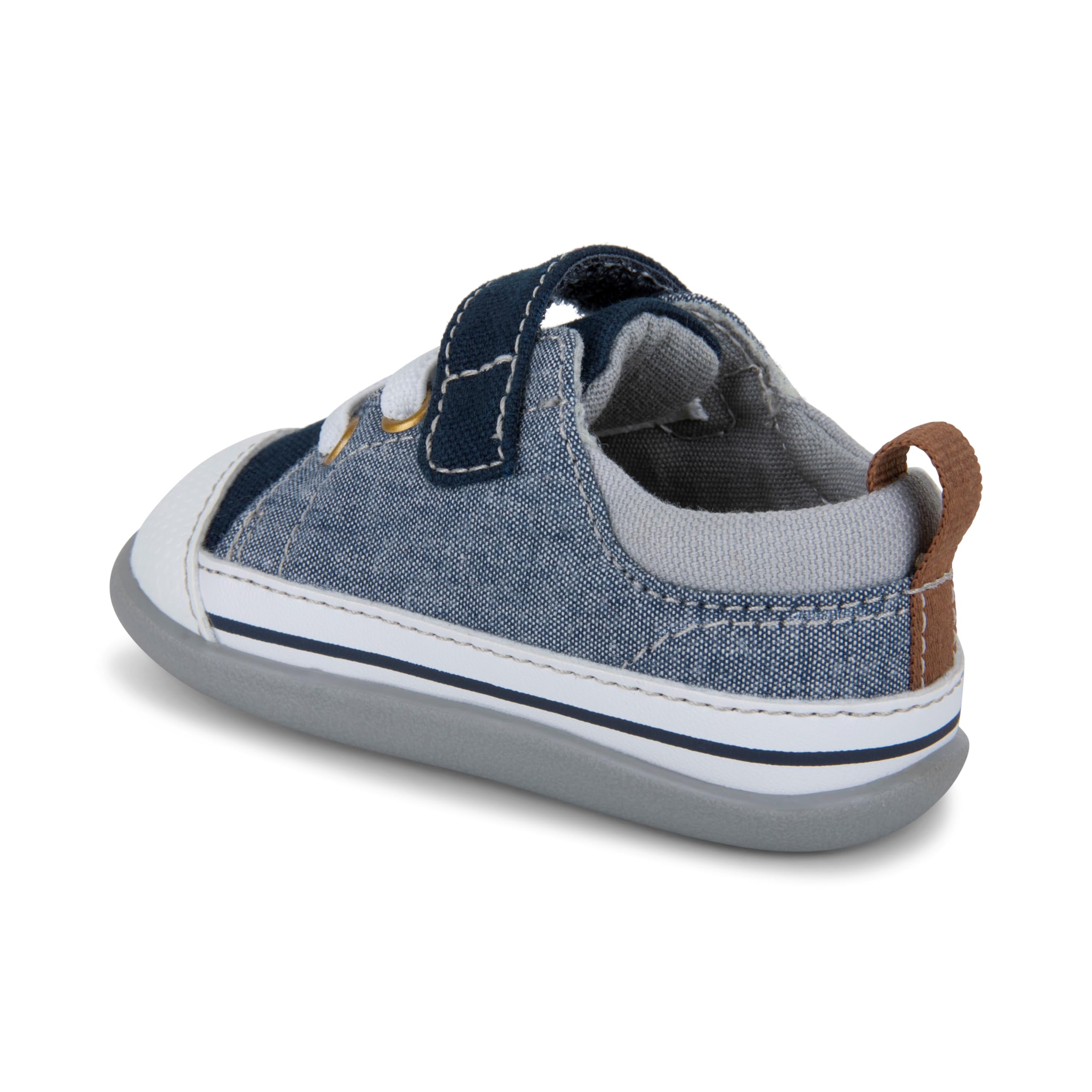 See Kai Run - Stevie II First Walker Shoe for Infants, Navy/Very Hungry Caterpillar, Infant 4