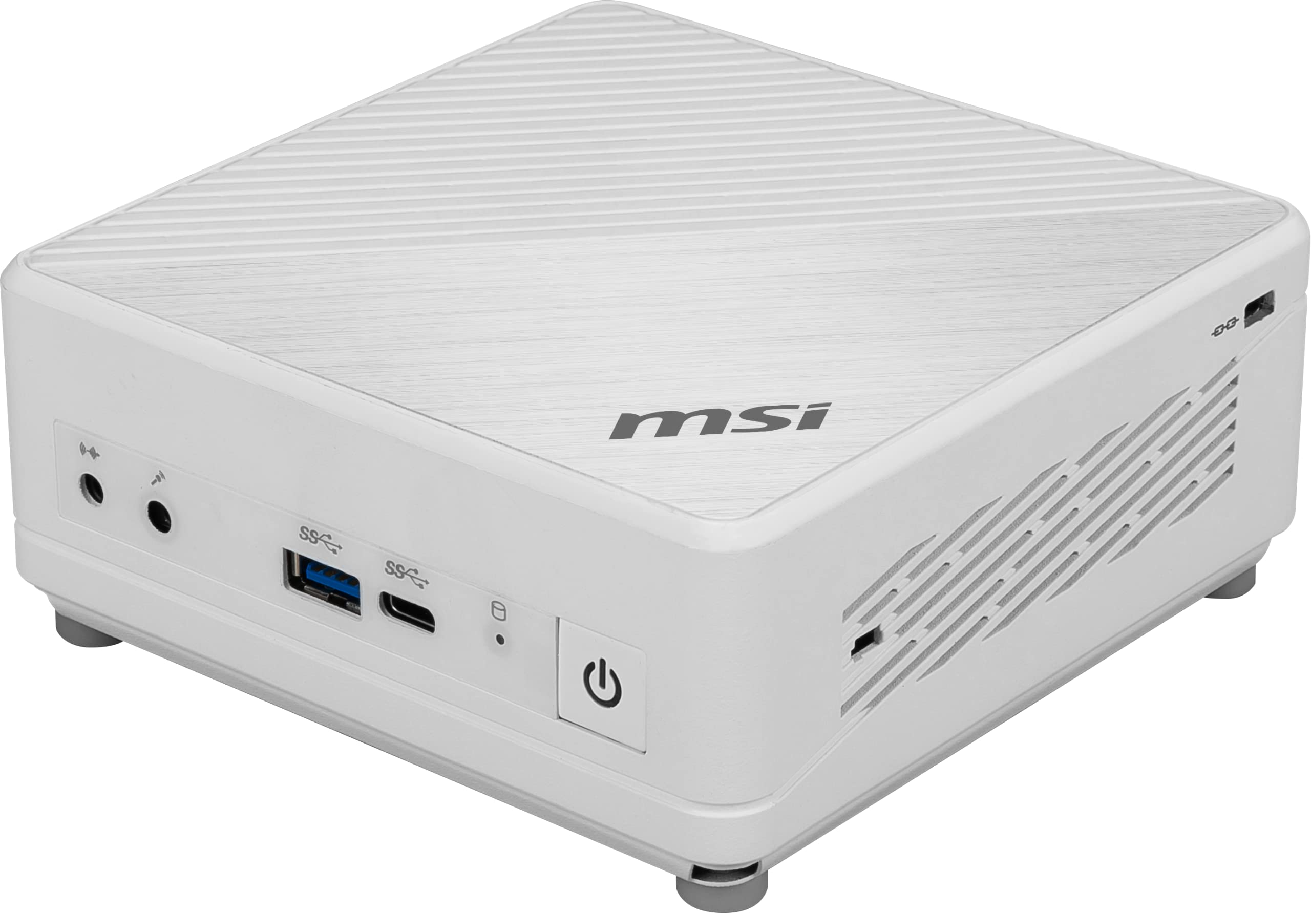 MSI Cubi 5 Mini PC: Intel Core i3-10110U, 8GB DDR4 2666MHz, 256SSD, WiFi 6, Bluetooth 5.1, USB Type-C, Dual Display, Energy Efficient, Black, Windows 11 Home: 10M-442US