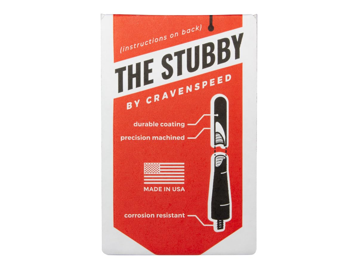 CravenSpeed Stubby Jr Antenna Compatible with Ford Ranger 2019-2024 | 2 Inches | Short Antenna Replacement | Made in The USA