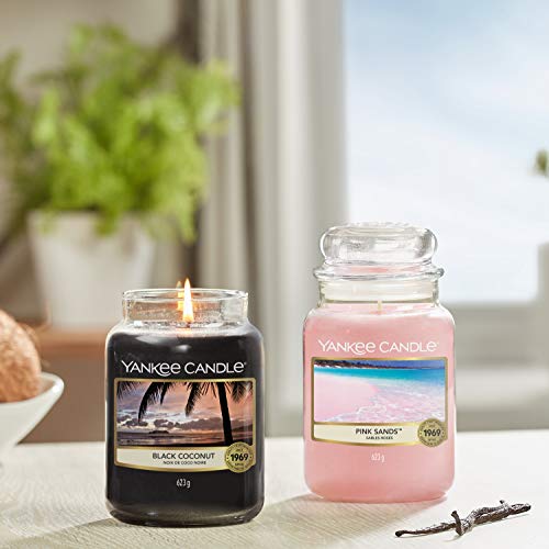 Yankee Candle 5038580013412 jar Large Black Coconut YSDBC2, one Size