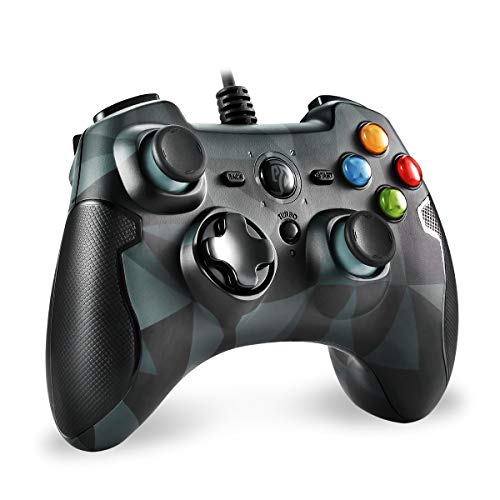 Controller for PC PS3, 2.4G Wired Controller, Support PC (Windows XP/7/8/8.1/10), PS3, Android, Vista, TV Box Portable Gaming Joystick Handle, PC Gamepads with Vibration Fire Button Range