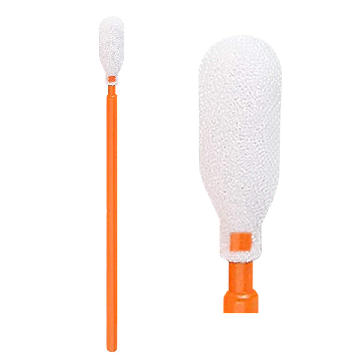 Ci Kyan 200 Pieces 3.661" Multi-Purpose Foam Cleaning Swab for Camera Lens, Printer, Electronics, Gun, Arts and Crafts, Automotive Detailing (200)