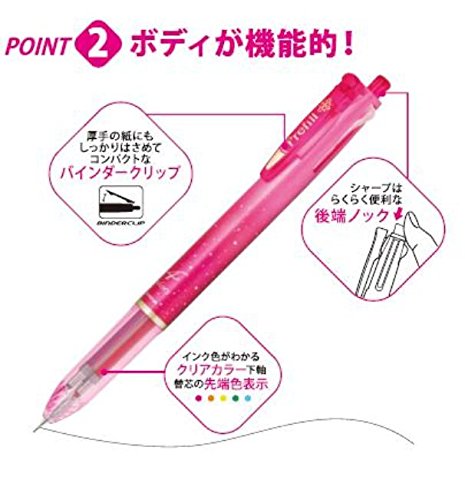 Zebra BRNJK5G Prefer Sarasa NJK-0.5 Ballpoint Pen Refills, Green, 10 Pieces