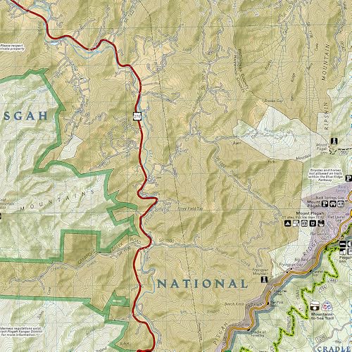 Pisgah Ranger District Map [Pisgah National Forest] (National Geographic Trails Illustrated Map, 780)