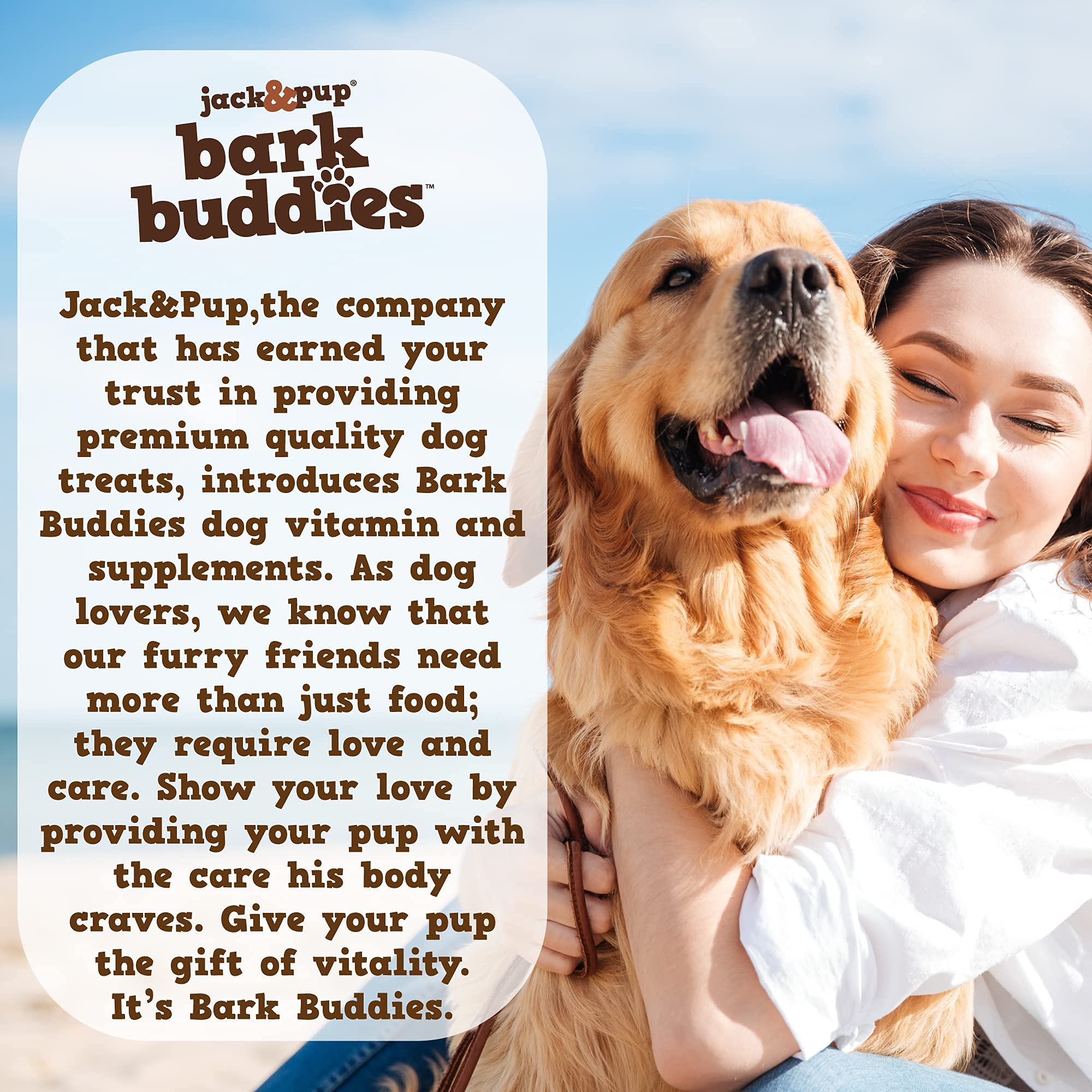Jack&Pup Bundle - Bully Sticks + Pro-Digest Supplements | 6-Inch Odor Free [Thick Size] Bully Sticks (5 Pack) | Pro-Digest Probiotics for Dogs (60 Chews)