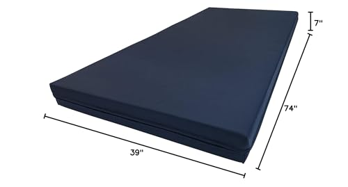 Mielmooncare 7-Inch Waterproof No-Springs Bed Mattress Eco-Barrier,Clean&Body,Supportive Spinal,Indoor-Outdoor Friendly,Flippable,One Breeze (Full, 6 ")