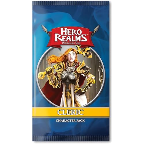 Wise Wizard Games Hero Realms Character Pack Bundle (Cleric, Ranger, Fighter, Thief, Wizard)