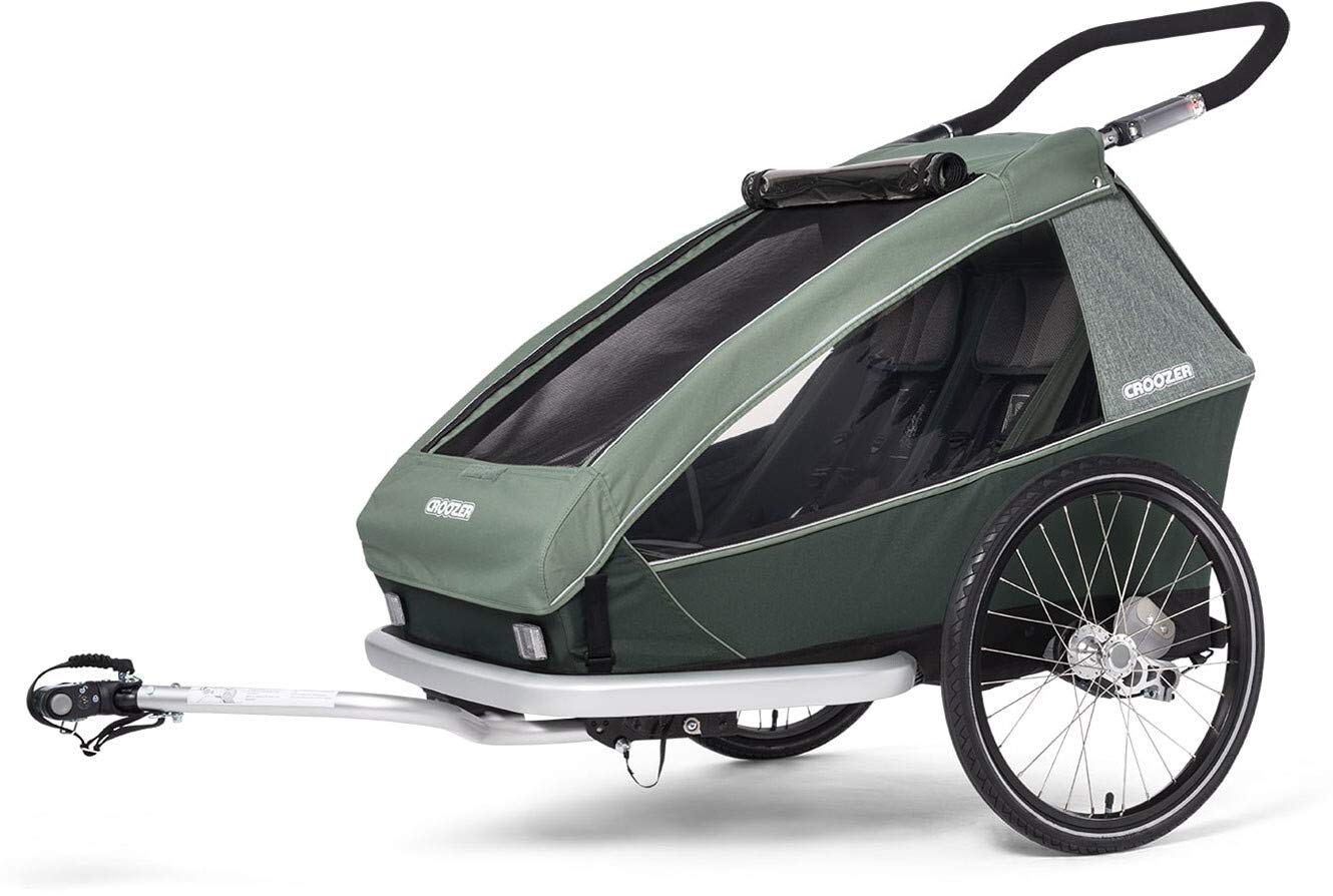 Croozer Unisex - Adult Vaaya Bicycle Trailer, Green, One Size