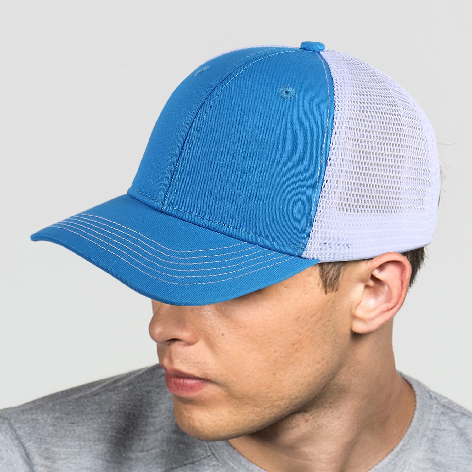 Crazy Era kozinu Unisex Trucker Hats Blank Mesh Snapback Hats Sport Plain Baseball Caps Adjustable Fitted Hat