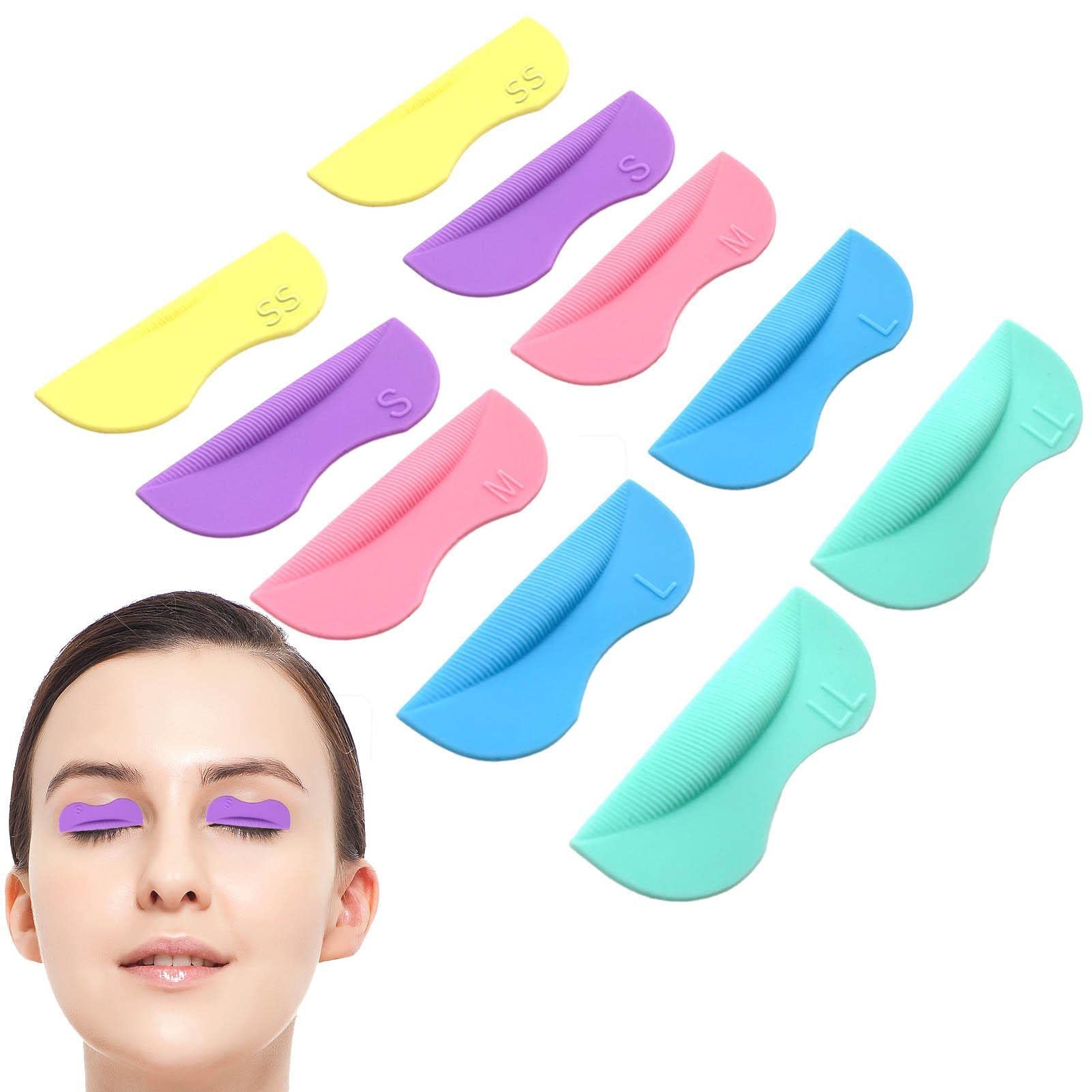 Eyelash Perm Pads, Reusable Eyelash Perm Silicone Pads - Environmentally Female Cosmetics Makeup for Personal Eyelash Curling, Beauticians, and Beauty Salons