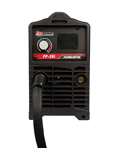 FIREPOWER 1445-1935 35i Portable Plasma Cutter for Steel, Stainless Steel, Brass, Aluminum, 2.8" Color LCD Panel, Torch Trigger 2T/4T Function, Grate/Plate Cutting, 5/8" Max Cut, 35 Amps, 208/230 VAC