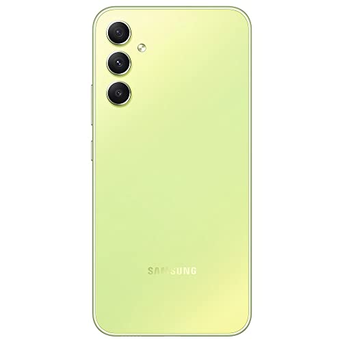 SAMSUNG Galaxy A34 5G Dual SIM (256GB, 8GB) 6.6" 120Hz AMOLED, Octa-Core, 48MP Triple Camera, 4G Volte (GSM Unlocked for T-Mobile, Metro, Global) International Model A346M/DSN (w/ 256GB SD, Lime)