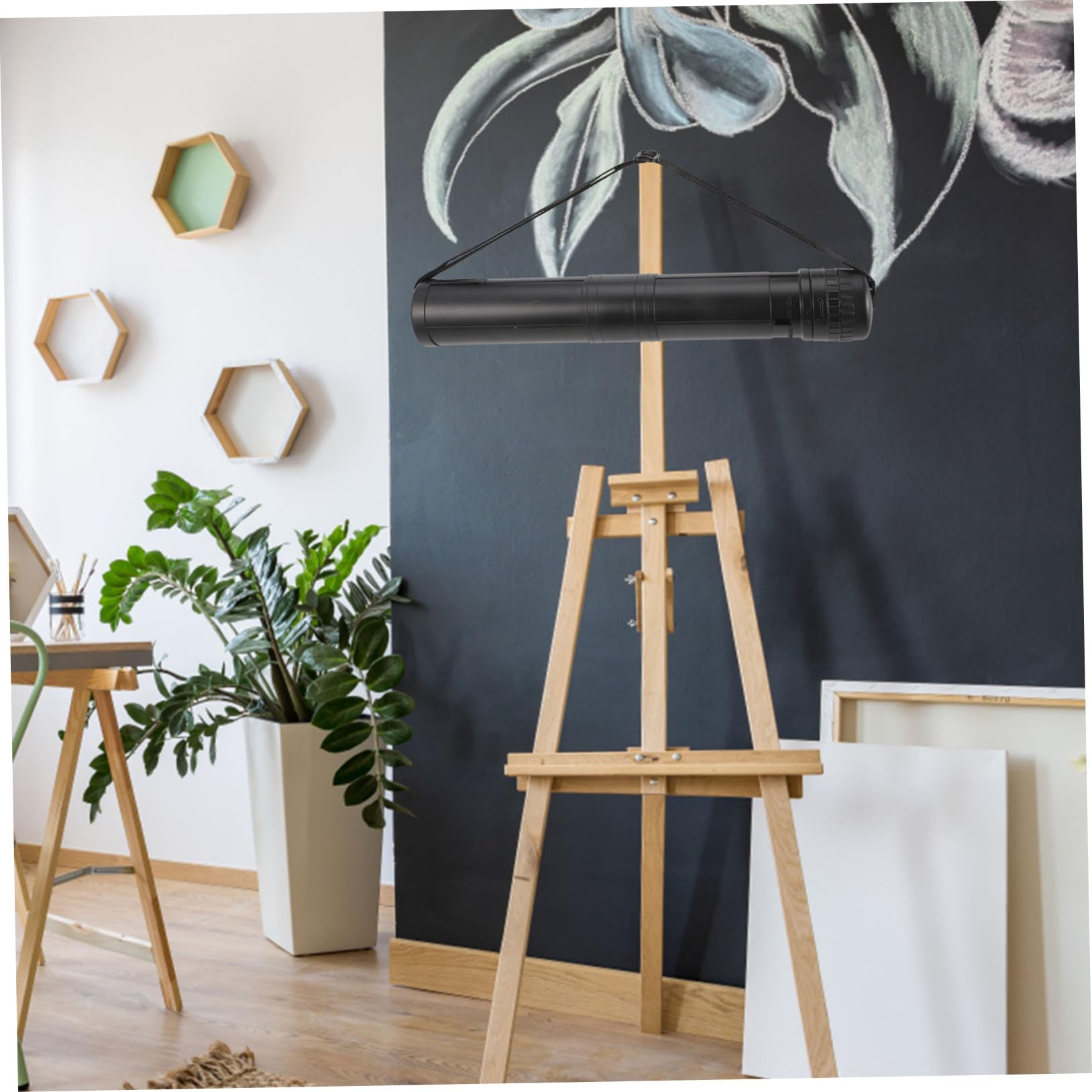 Tofficu 2pcs Telescopic Painting Tube Plastic to Go Containers Expandable Storage Tube Extendable Poster Tubes