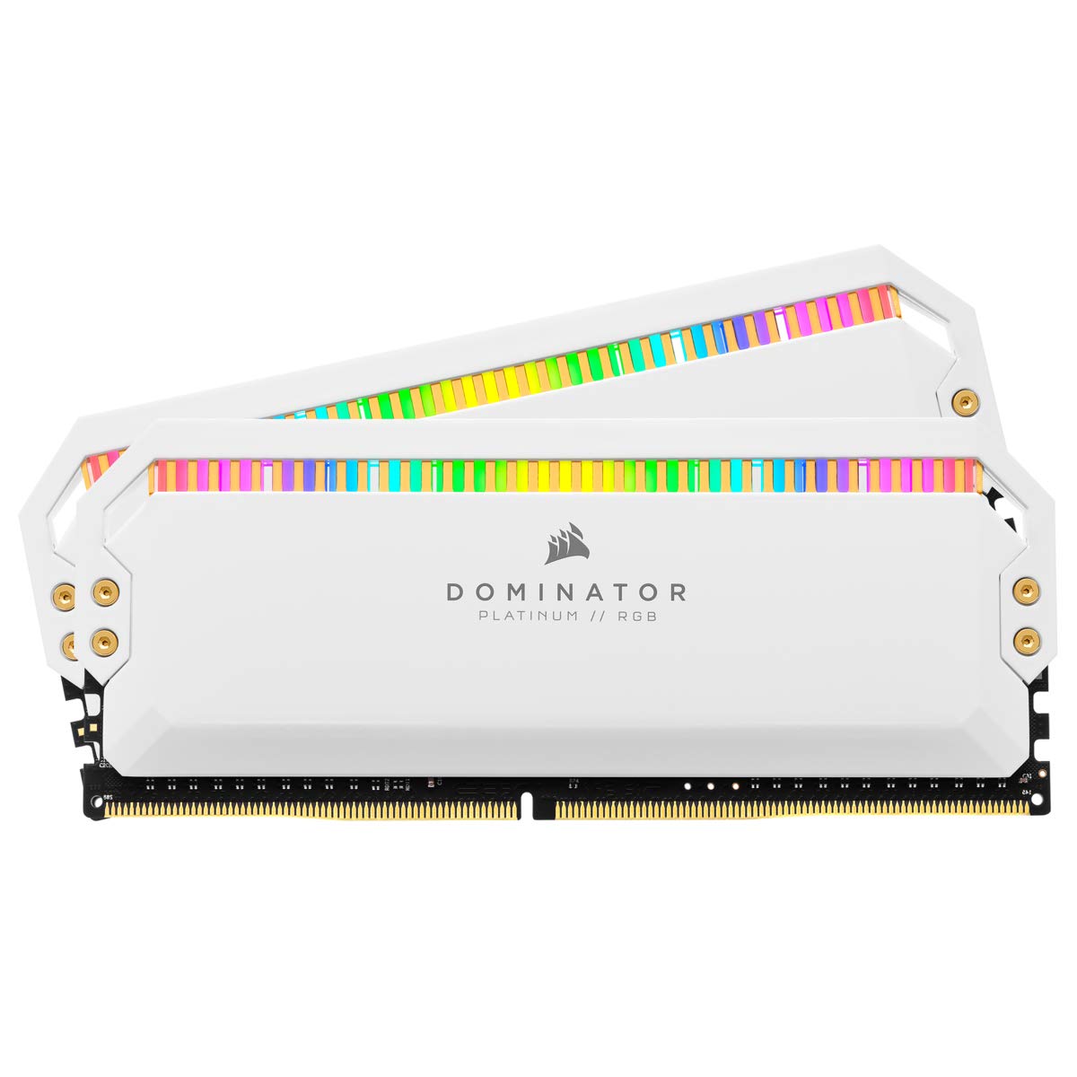 Corsair Dominator Platinum RGB 32GB (2x16GB) DDR4 4000 (PC4-32000) C19 1.35V Desktop Memory - White