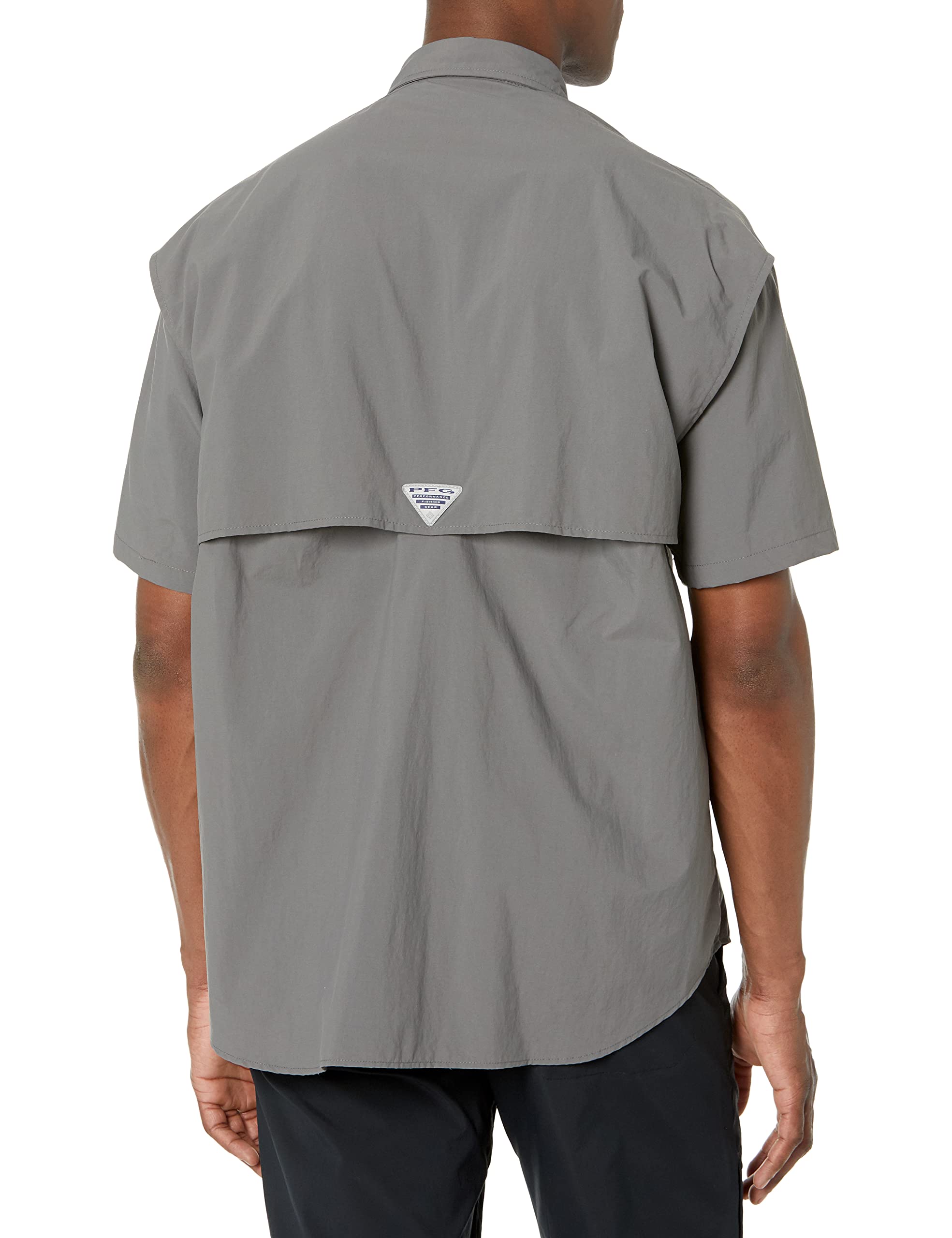 Columbia Men's Standard Bahama Ii Short Sleeve Shirt, City Grey, Small