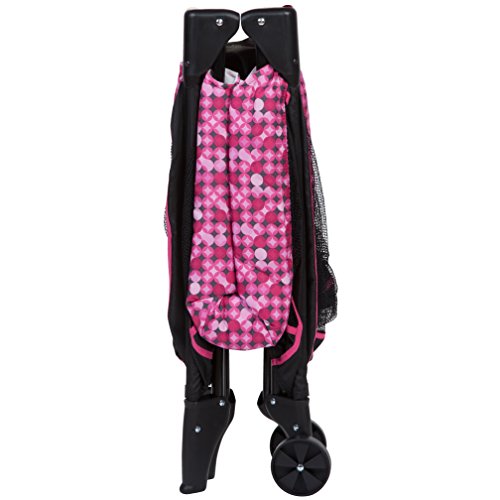 Cosco Funsport Portable Compact Baby Play Yard, Disco Ball Berry