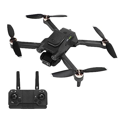 RC Drone, 4 Channel 3.7V 1800mAh RC Mini Drone Foldable for Work (5G 6K)