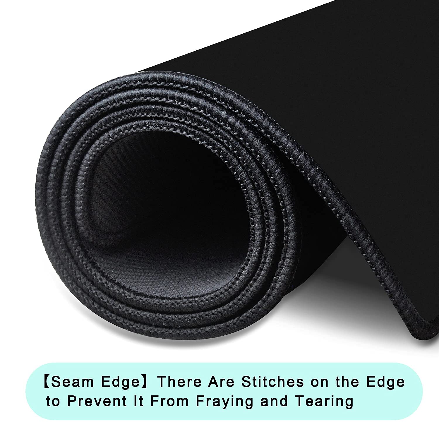 Cleaning 15.5”x37” Large Mouse Pad, Maintenance,Workbench Mat, Non-Slip Stitch Edge Protective Mat.