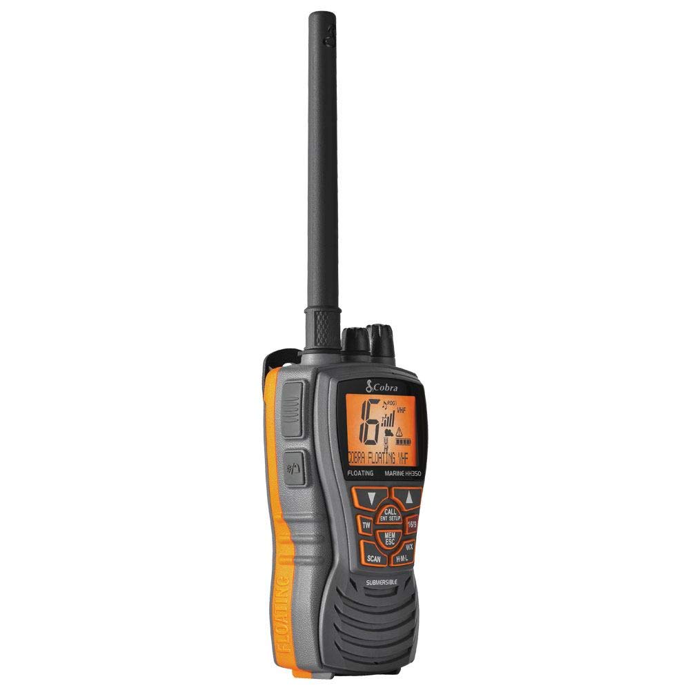 Cobra MR HH500 FLT BT and MR HH350 FLT Handheld Floating VHF Radios