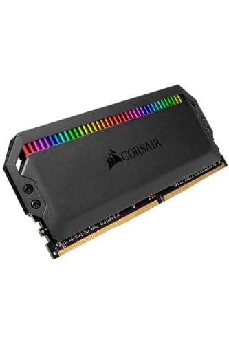 Corsair Dominator Platinum RGB 16GB (2x8GB) DDR4 3600 (PC4-28800) C16 1.35V - Black