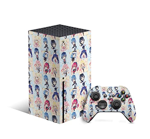 Dragon Magic Boy Anime Skin for X-box-Series-X, Whole Body Vinyl Decal Protective Cover Wrap Sticker for X-box-Series-X Console and Wireless Controller