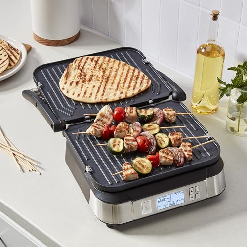 Cuisinart GR-6S Contact Griddler with Smoke-Less Mode