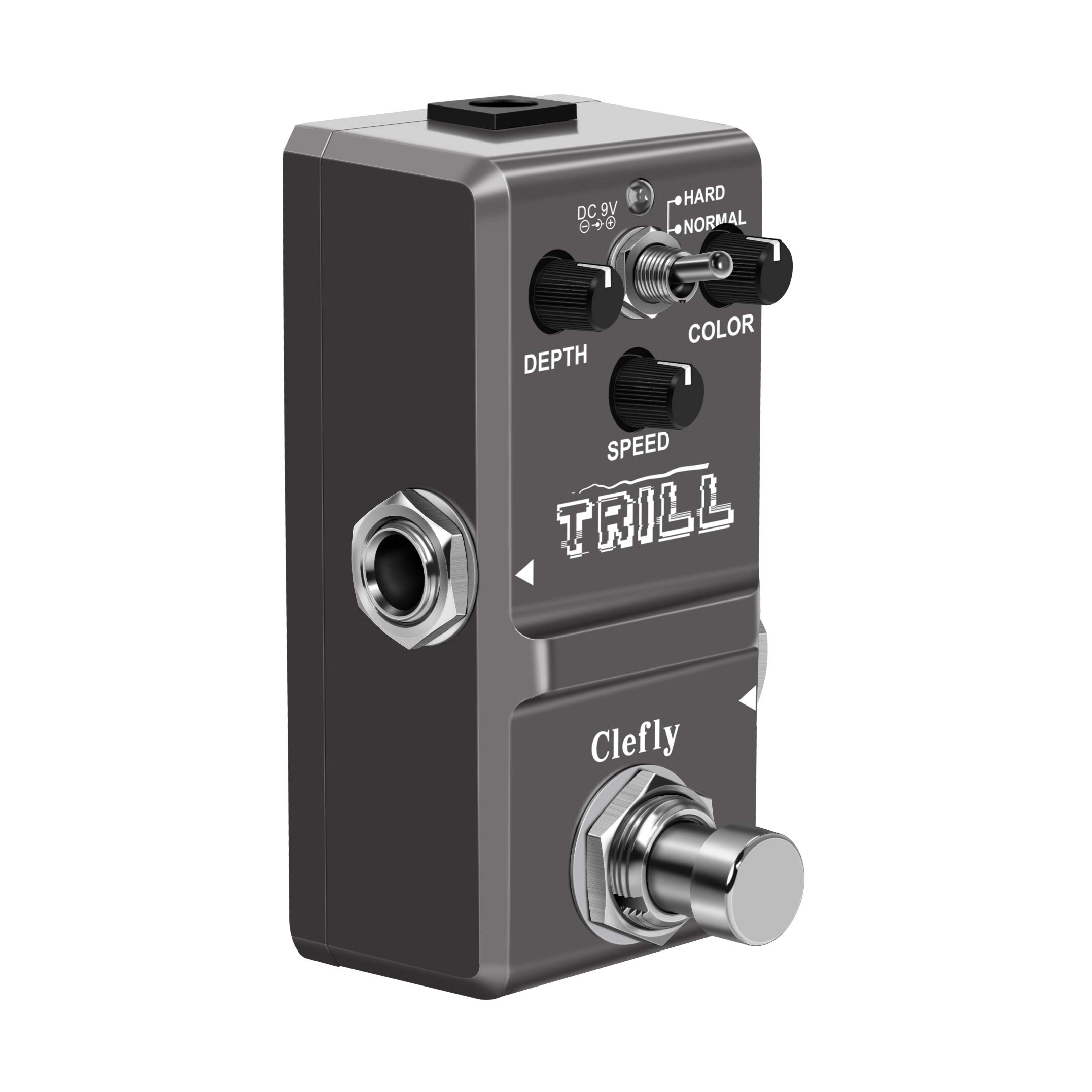 Clefly Nano Tremolo Effect Pedal for Guitar True Bypass & Nano Trill Effect Pedal