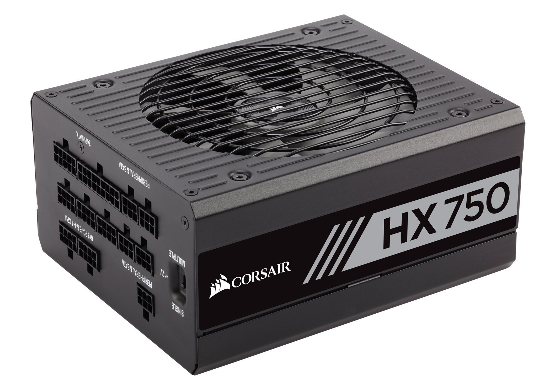 CORSAIR HX Series, HX750, 750 Watt, 80+ Platinum , Fully Modular Power Supply (Renewed)