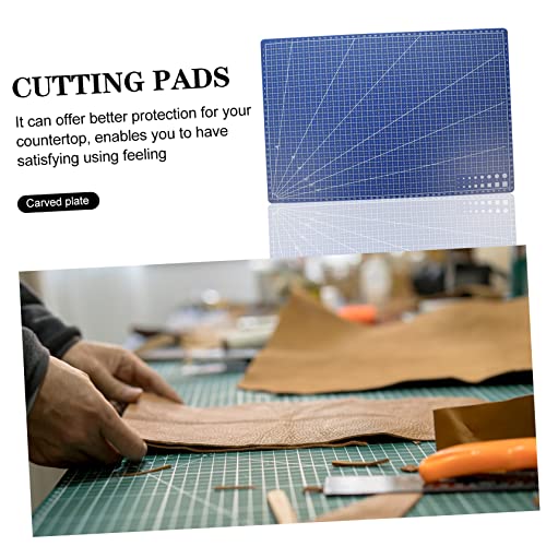 Didiseaon Cutting Mat Quilting Cutting Mats Double-sided Cutting Pads Cutting Mat 24 x 36 Rotary Cutter and Mat Cutting Board Pp Cutting Pads Craft Cutting Mat Double Sided Blue Pp A3 Table