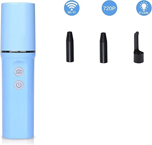EYEARN Ear Wax Removal Endoscope Otoscope, USB Otoscope with 6 Adjustable LED,3.9mm Inspection Camera, You can See it Better from a Small Distance