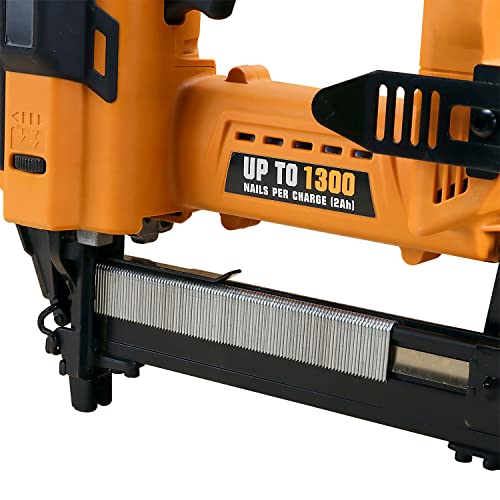 Freeman PE20VTFS16 20 Volt Cordless 16-Gauge 1" Fencing Stapler (Tool Only) β 1300 Shots per Charge