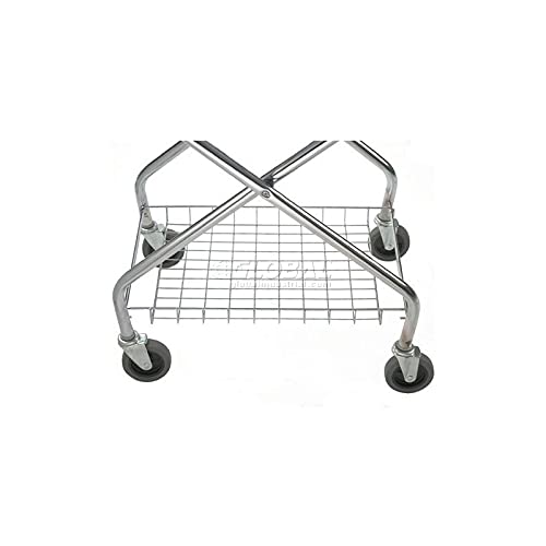 Global Industrial Fold and Store Service Cart, 350 Lb. Capacity, 28"L x 19"W x 29"H