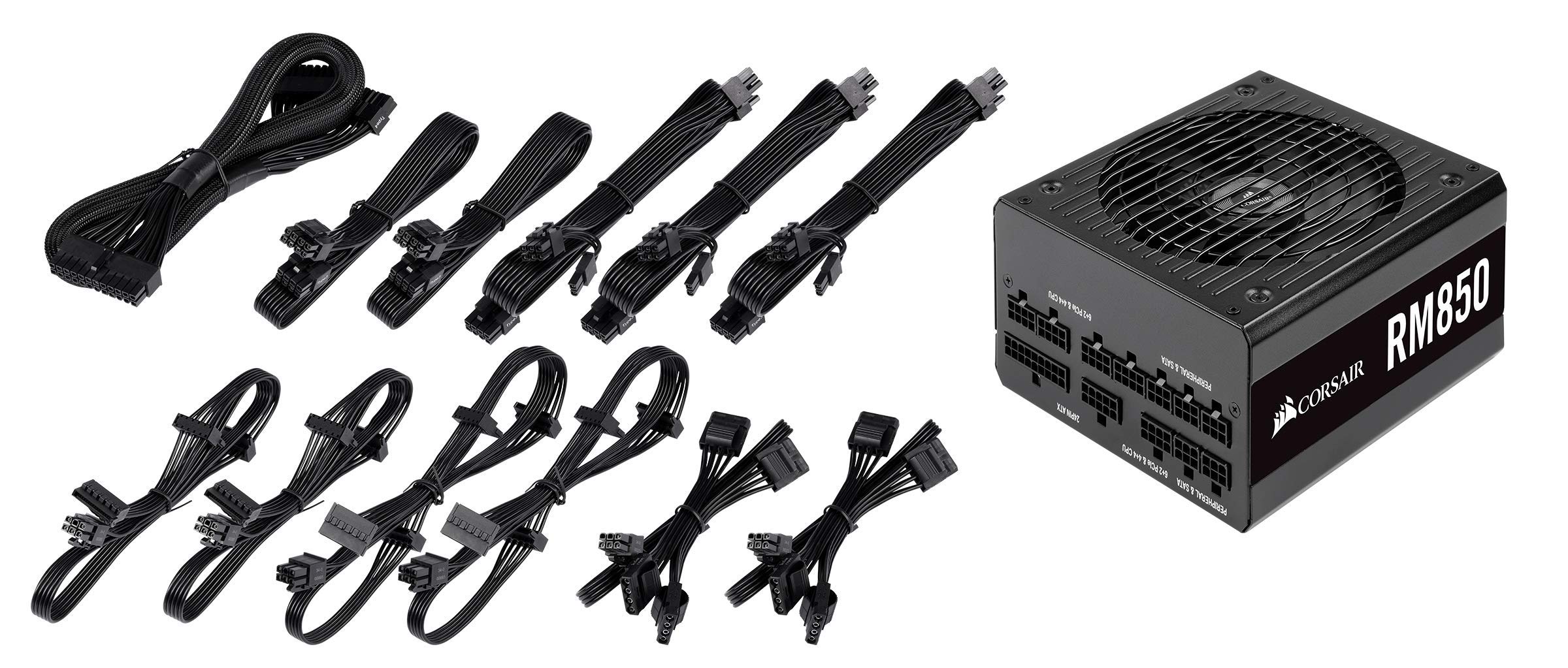 CORSAIR RM Series, RM850, Compatible with/Replacement for Microsoft Modern Standby (Renewed)