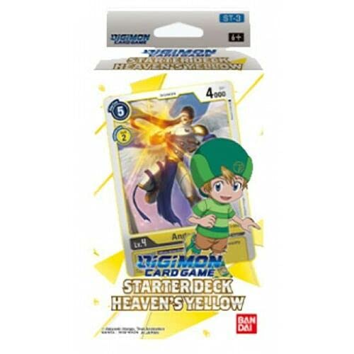 Digimon English TCG ST-3 Starter Deck Heaven's Yellow - 54 Cards