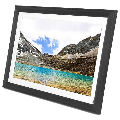 Digital Album, Electric Photo Frame Photo Auto Rotate for Home (US Plug)