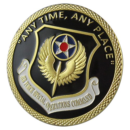 USAF Air Force Special Operations Command โAny Time, Any Placeโ GP coin 1082#