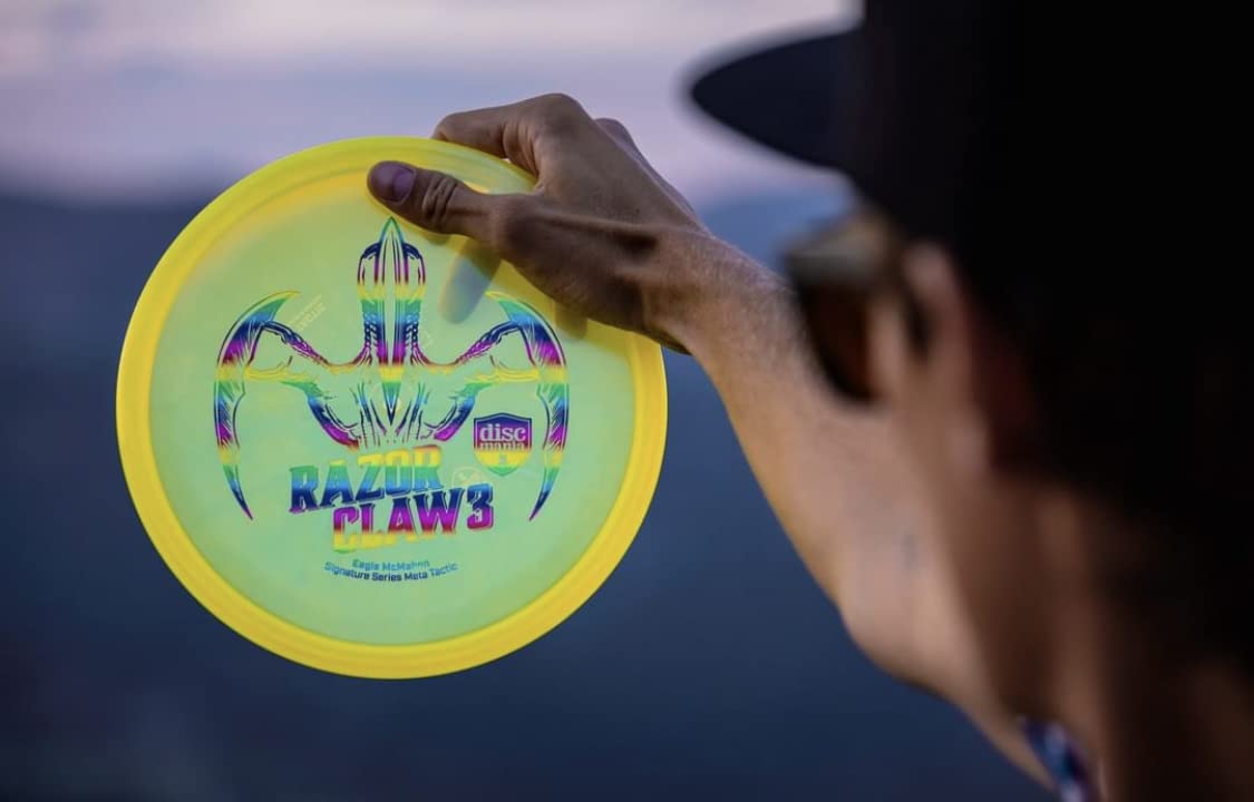 Discmania Eagle McMahon Meta Tactic Razor Claw 3β Utility Disc, Overstable and Reliable Disc Golf Disc 173-176g