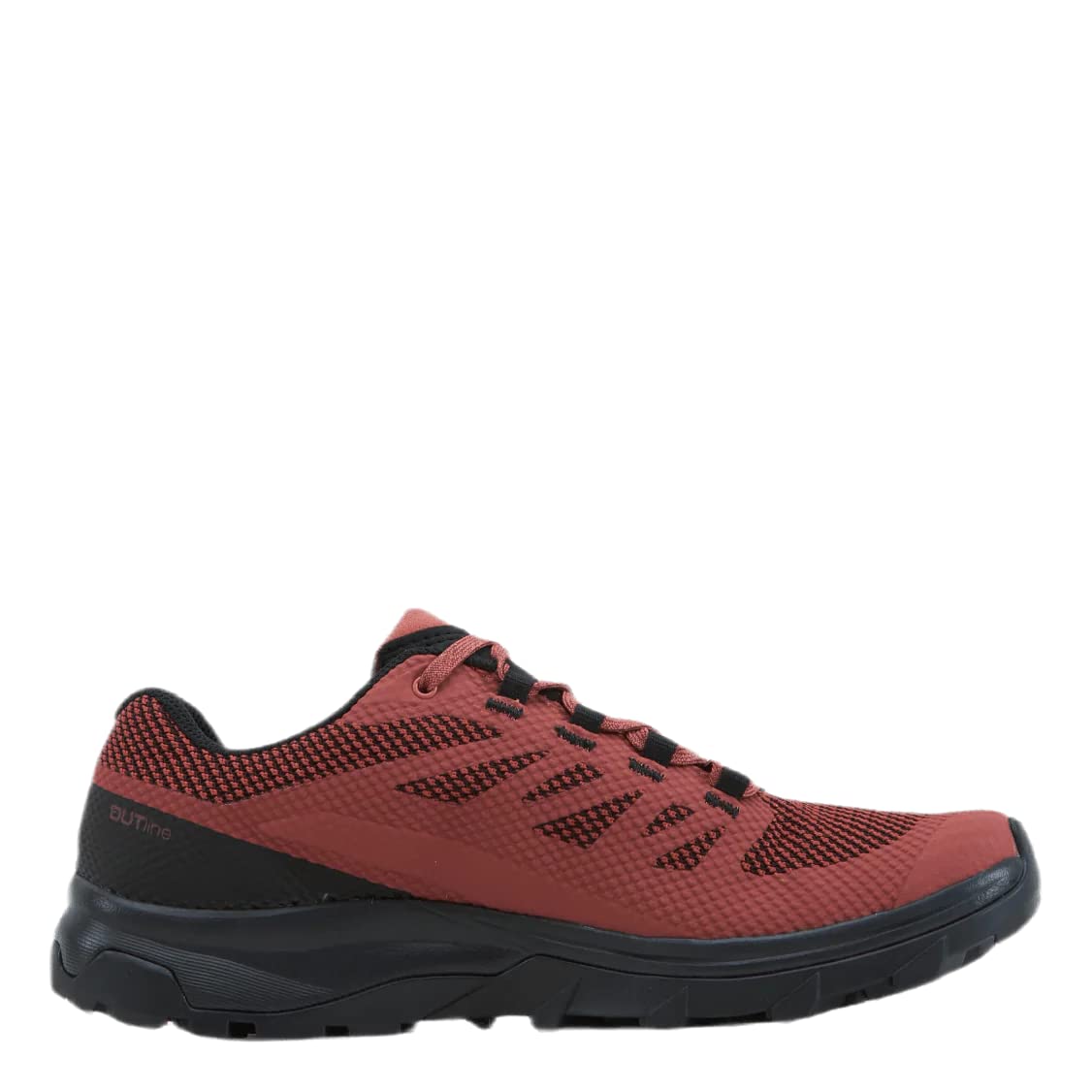 Salomon Outline Gore-TEX Hiking Shoes for Women, Trellis/Navy Blazer/Guacamole, 5