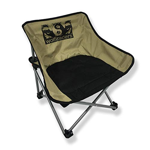 CYOIDAI Lil'Wolf Compact Lightweight Collapsible Micro Camping Backpacking Camp Chair