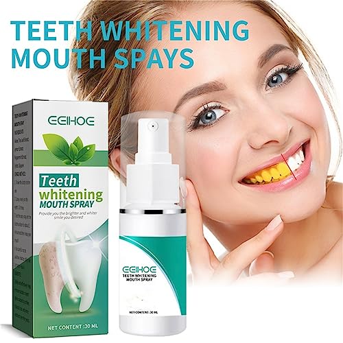Partial & Denture Cleaner, Teeth Whitening Spray, Fast-Acting Alternative to Denture Cleaner Tablets, Teeth Cleaning & Teeth Whitening Spray, Denture Spray Freshens Breath (2PC)