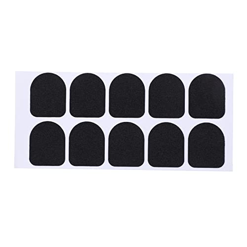 Hemobllo 50pcs Game Finger Stickers Sensitive Touch Screen Sticker bood Tape Mobile Game Controller Finger Covers Grip Tape Carbon Fiber Tape Sweat-Resistant Finger Sticker Non-Slip Handle