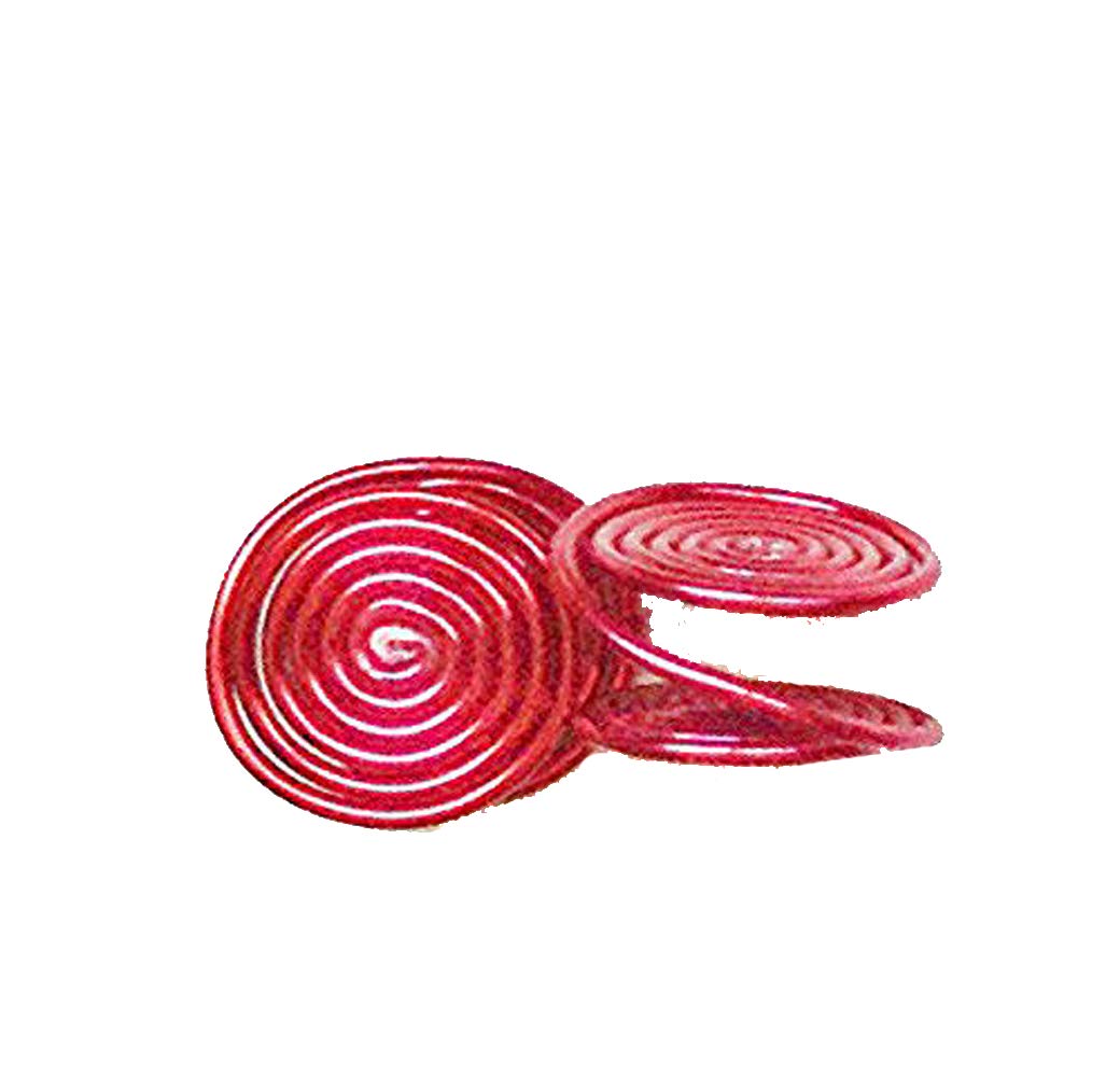 Clip-On Pair Small Keloid Scar Concealment 12mm Earrings Handmade in USA by Earlums (Hot Pink)