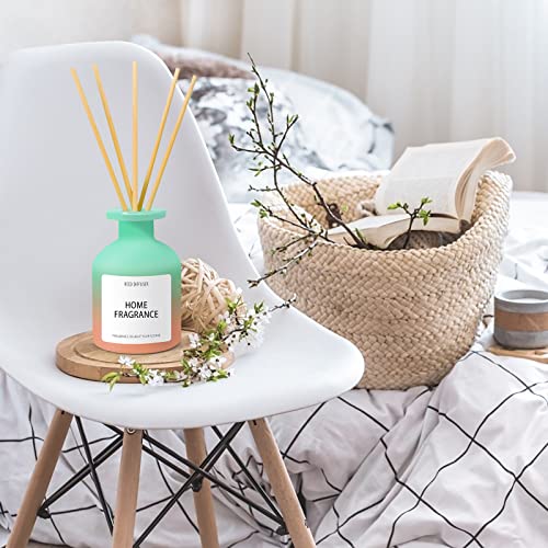 Reed Diffuser, Reed Diffuser Set, Oil Diffuser with 6 Reed Sticks for Room, for Mom, Home Fragrance Products Winds in Summer 3.4oz/100ml Valentines Day Gifts