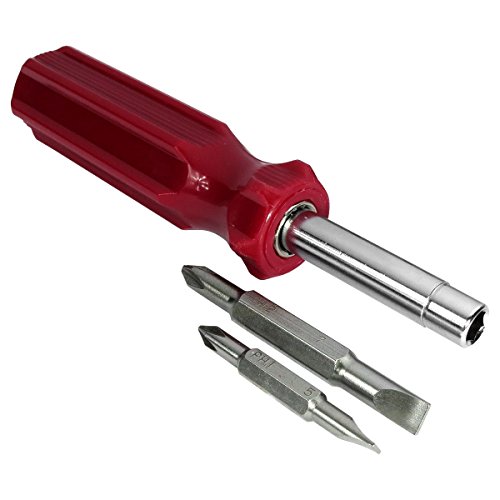 HTS 121S6 6-In-1 Flat Head & Phillips Reversible Screwdriver