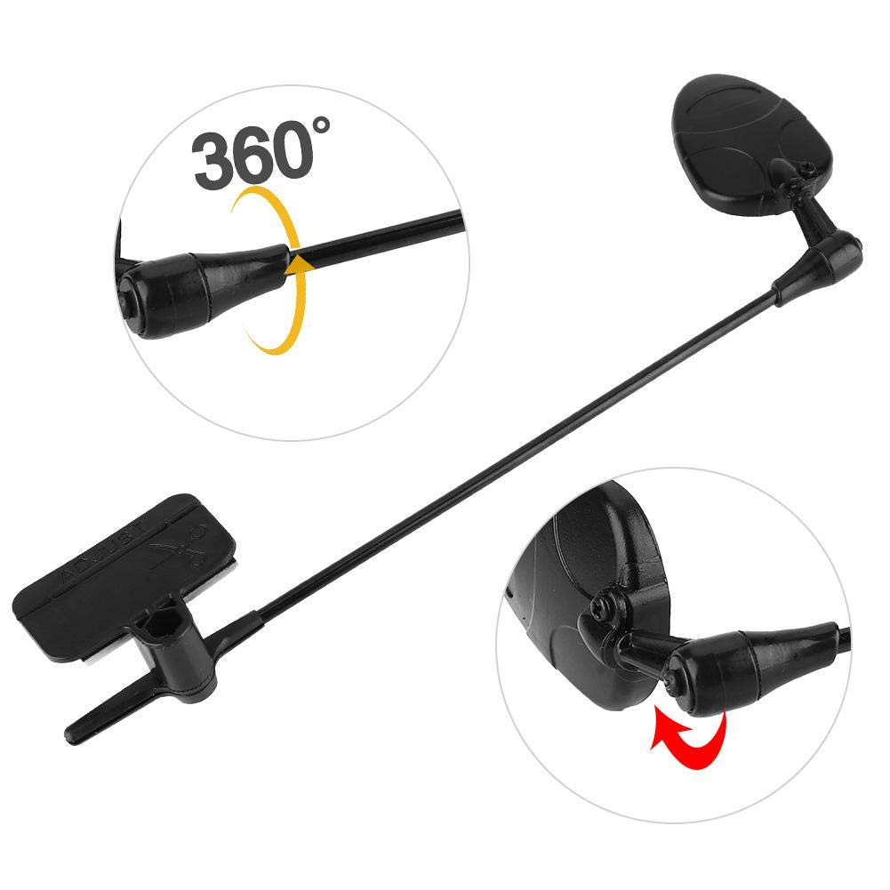 DEWIN Helmet Mirror,Bicycle Helmet Rearview Mirror Bike Helmet Mirror Cycling Accessories for Bicycle Motorcycle